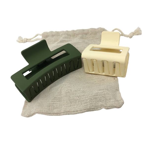 Casa Clara | Accessories | Casa Clara Madison Clip Set Earth 2 Pieces ...